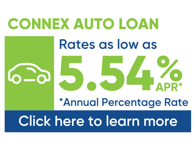Connex Credit Union - Miscellaneous Pages - Low Auto Loan Rates