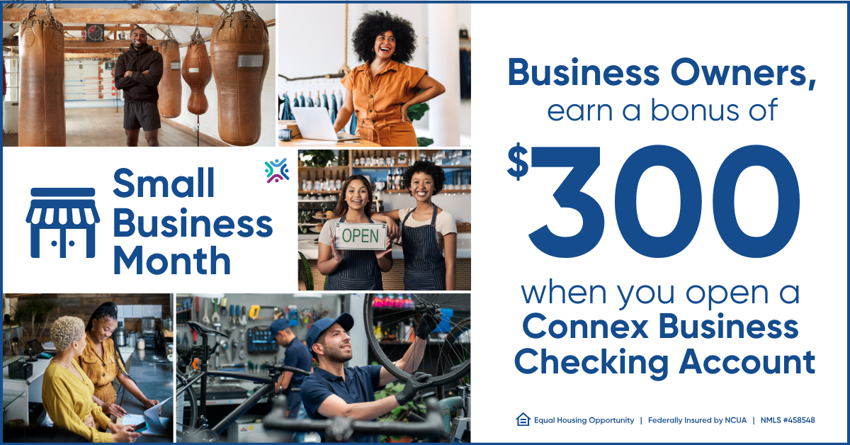 Connex Credit Union - Miscellaneous Pages - businesscheckingpromo